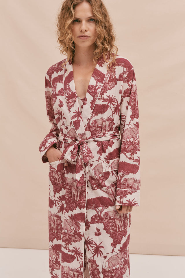 Cotton & Linen Ladies Dressing Gowns – Desmond & Dempsey