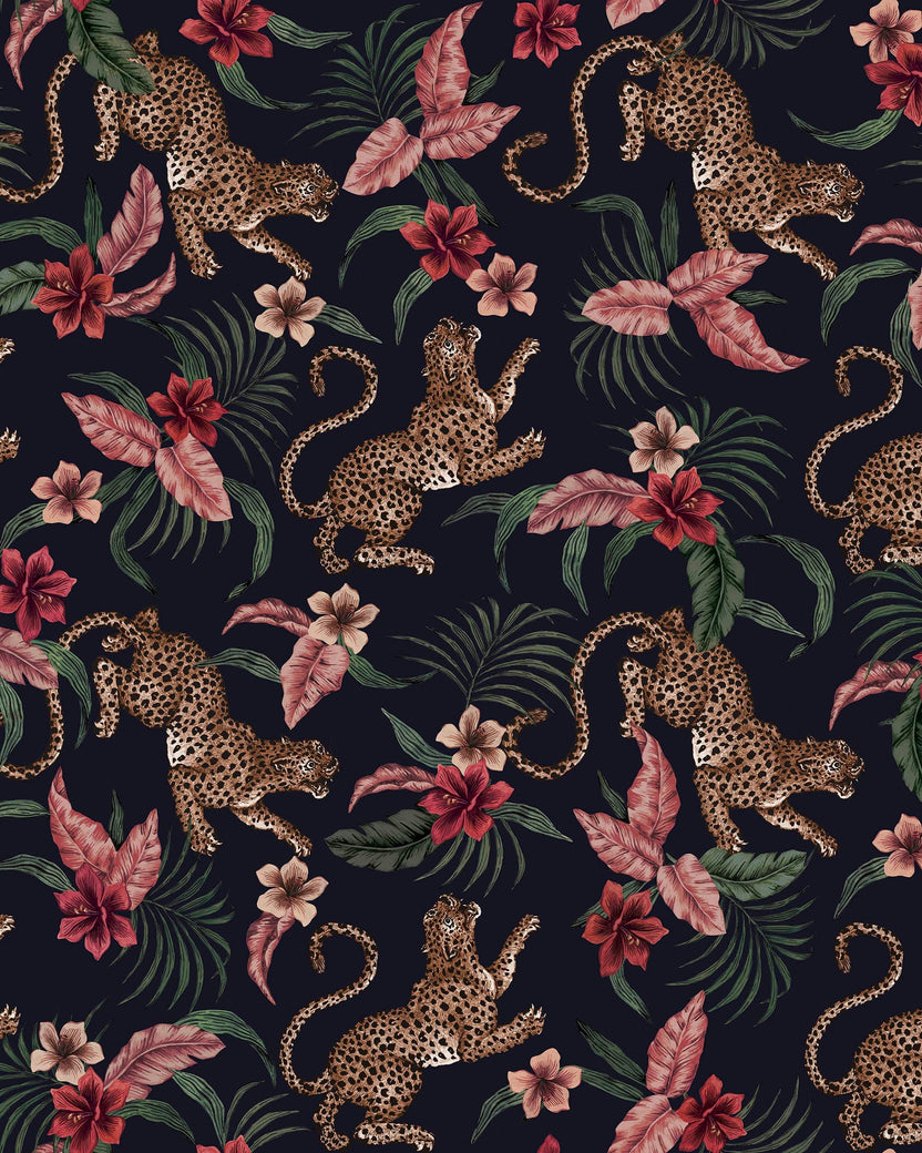 Quilted Robe Soleia Leopard Print – Desmond & Dempsey