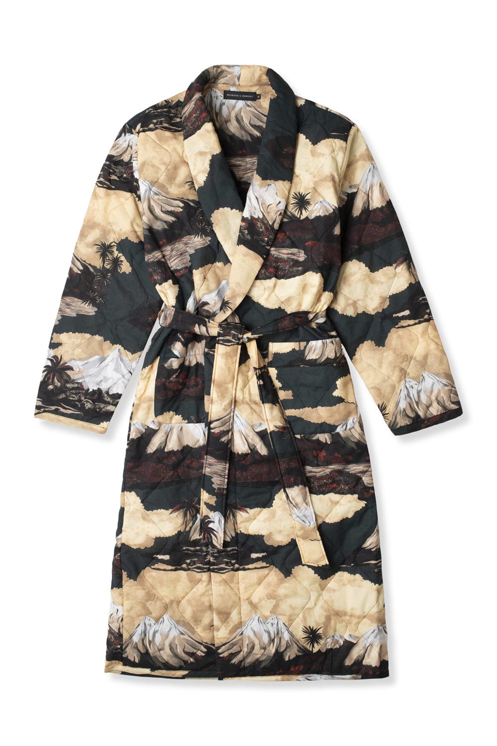 Men’s Quilted Robe | Desmond & Dempsey